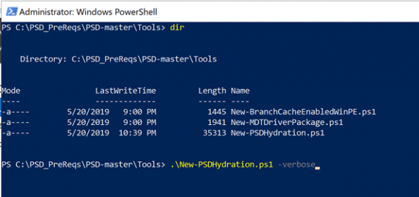 PowerShell Deployment - Getting Started with the PSD Hydration Kit ...