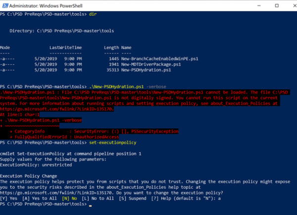 PowerShell Deployment - Getting Started with the PSD Hydration Kit ...