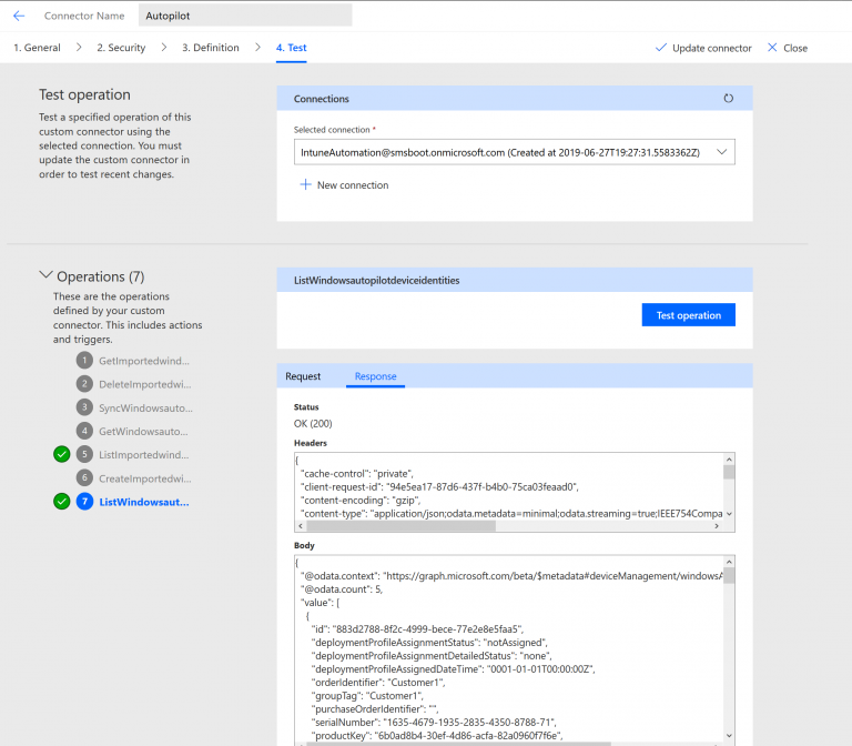 Microsoft Graph Intune fun - Create Flow connector for Autopilot ...