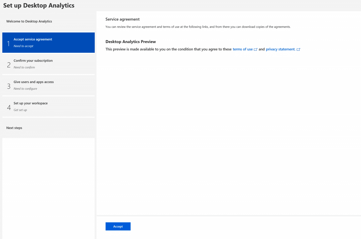 Setup and connect ConfigMgr with Desktop Analytics - MSEndpointMgr