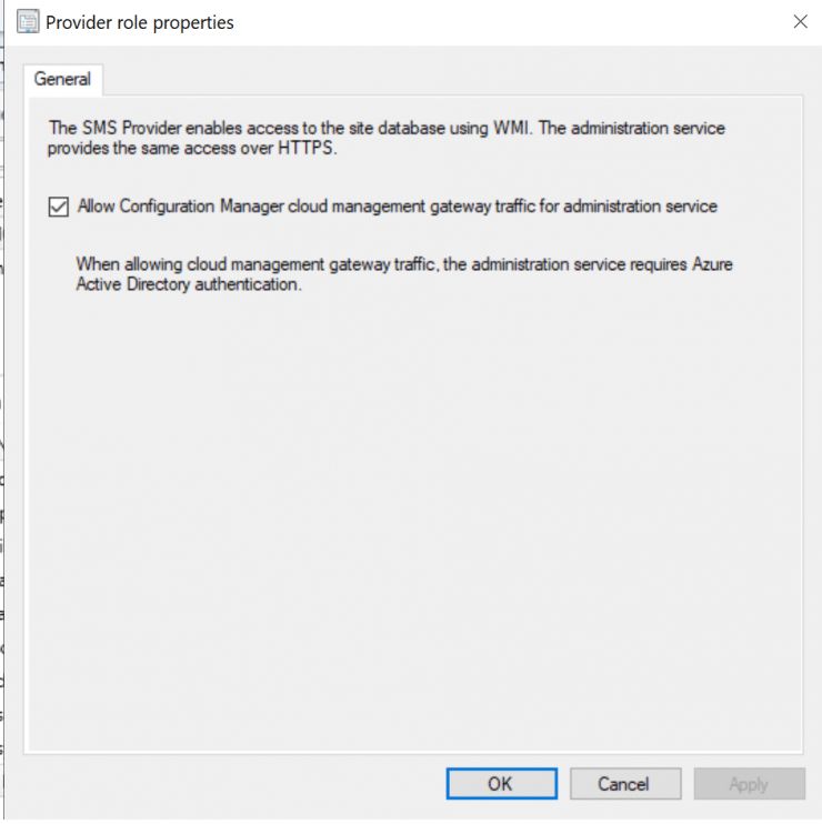Use ConfigMgr administration service (AdminService) over internet - MSEndpointMgr