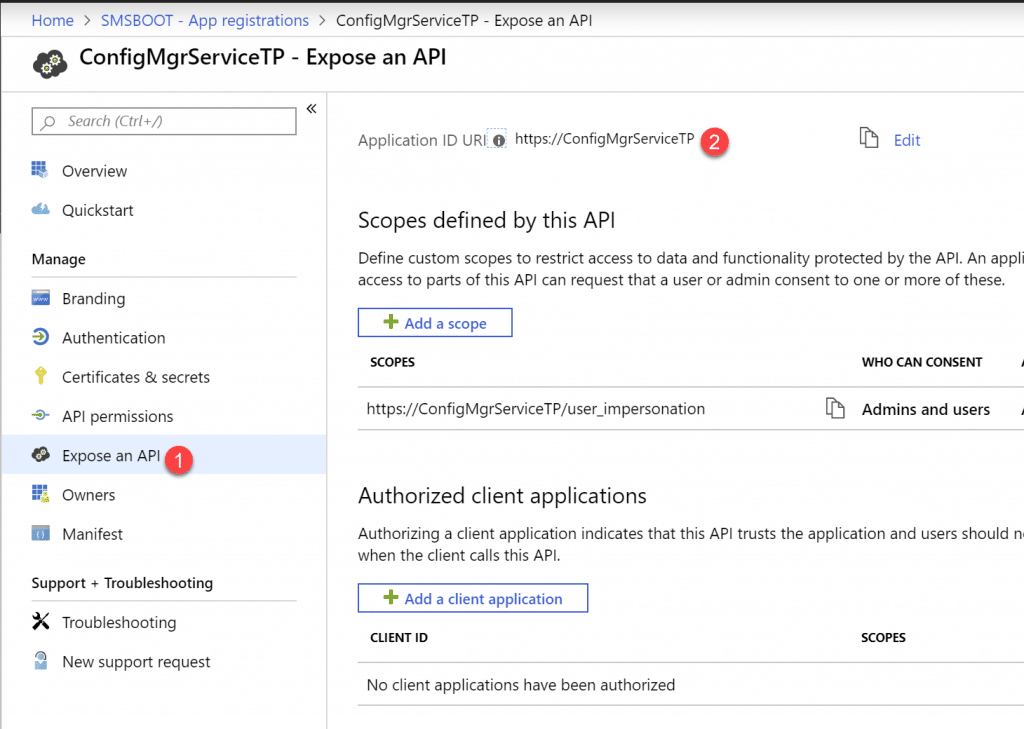 Use ConfigMgr administration service (AdminService) over internet ...