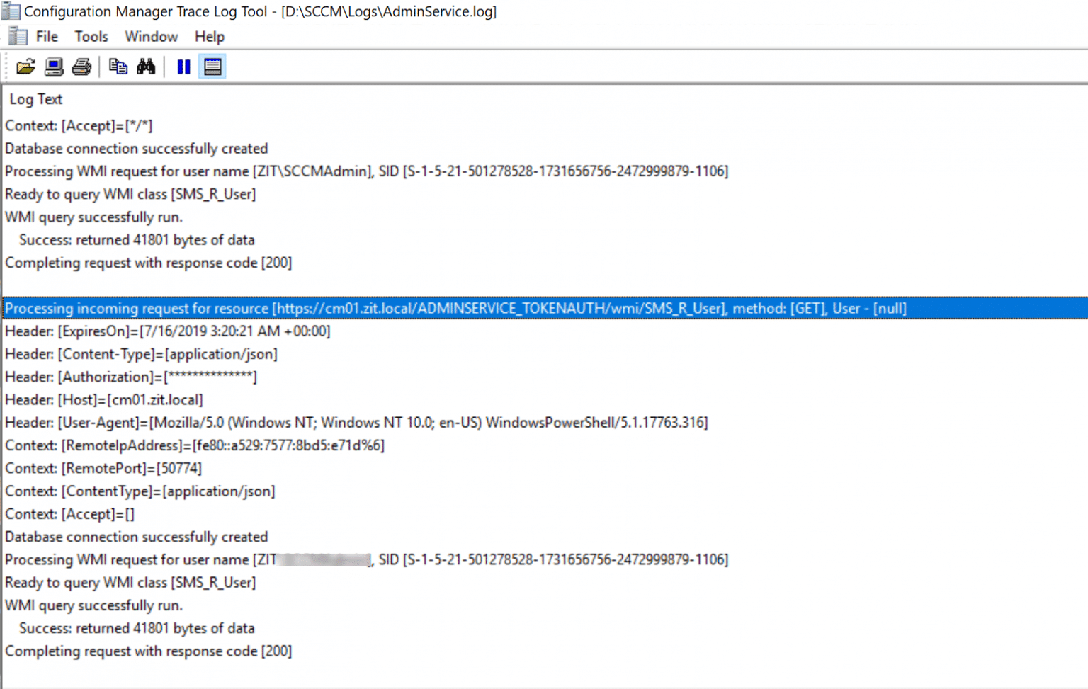 Use ConfigMgr administration service (AdminService) over internet - MSEndpointMgr