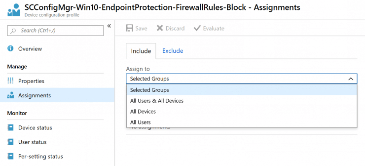 Manage Windows Firewall rules in Windows 10 with Microsoft Intune ...