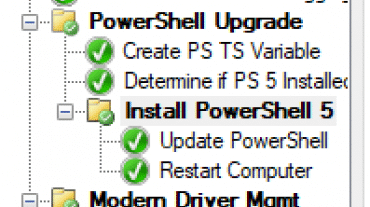 A Different Approach to using Modern Driver Management with Multiple Task Sequence In-Place ...