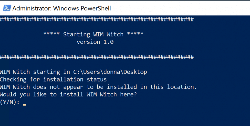 WIM Witch - A GUI Driven Solution for Image Customization - MSEndpointMgr