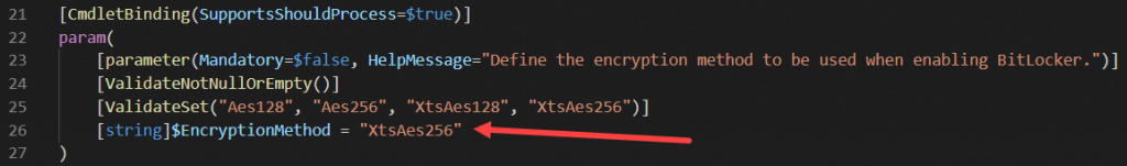 Silently enable BitLocker for Hybrid Azure AD joined devices using ...