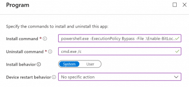 Silently enable BitLocker for Hybrid Azure AD joined devices using ...