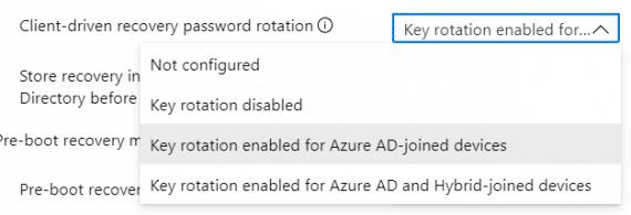 Enable Bitlocker Key Rotation For Intune Managed Devices Msendpointmgr