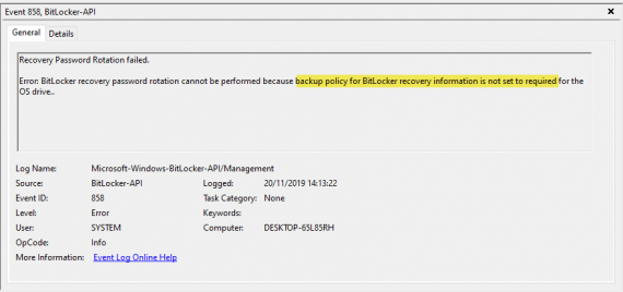 Enable BitLocker Key Rotation for Intune managed devices - MSEndpointMgr