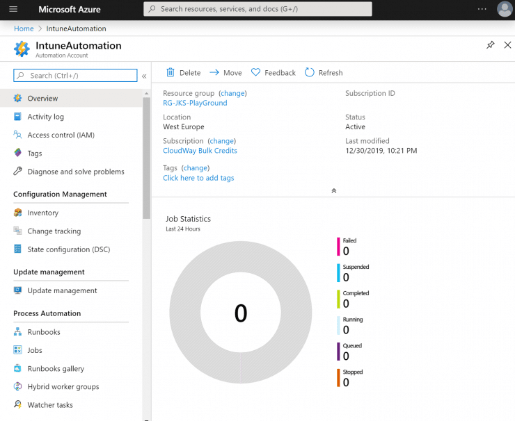 How to monitor Intune connectors with Azure Automation and Teams ...