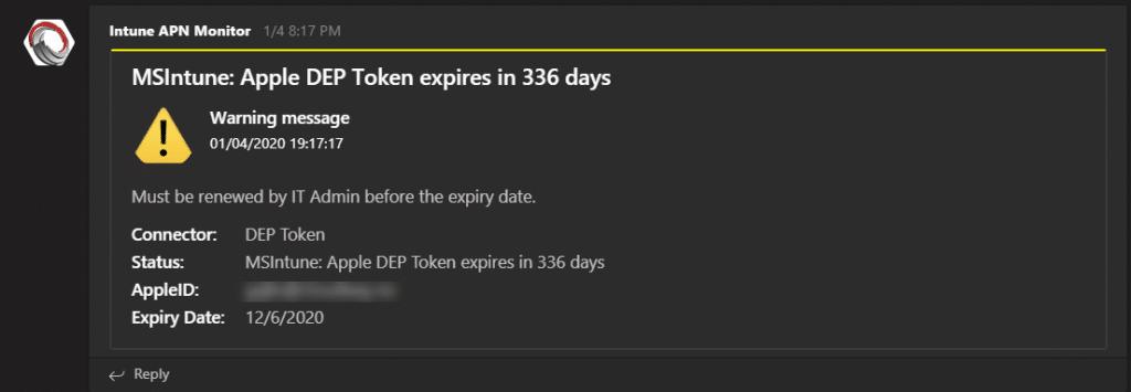 How to monitor Intune connectors with Azure Automation and Teams ...