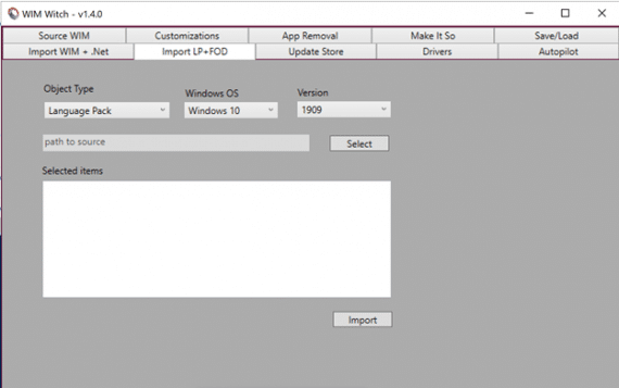 WIM Witch v1.4.0 – Language Packs, Features on Demand, and Local ...