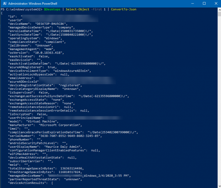 How to rename Windows 10 devices in Intune using PowerShell - MSEndpointMgr