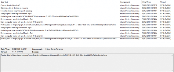How To Rename Windows 10 Devices In Intune Using Powershell Msendpointmgr 8298