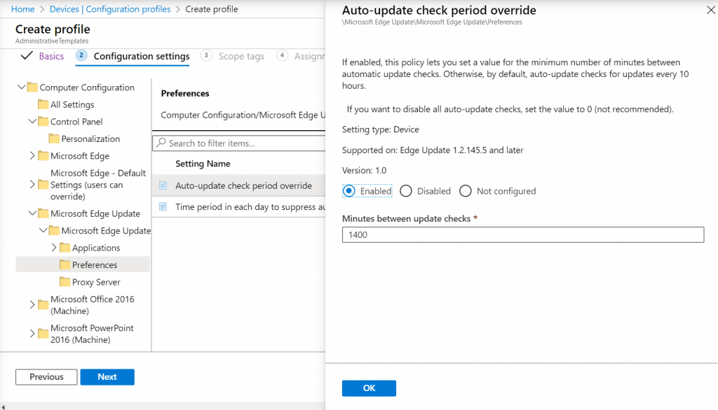 New Administrative Templates UI in Microsoft Endpoint Manager ...