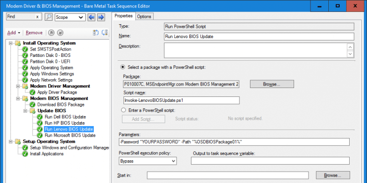 Modern BIOS Management - MSEndpointMgr