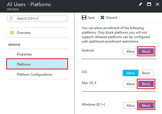 Configure Enrollment Restrictions for Devices in Microsoft Intune ...