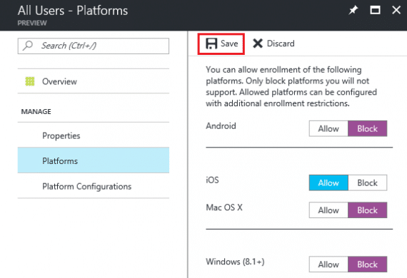 Configure Enrollment Restrictions for Devices in Microsoft Intune ...