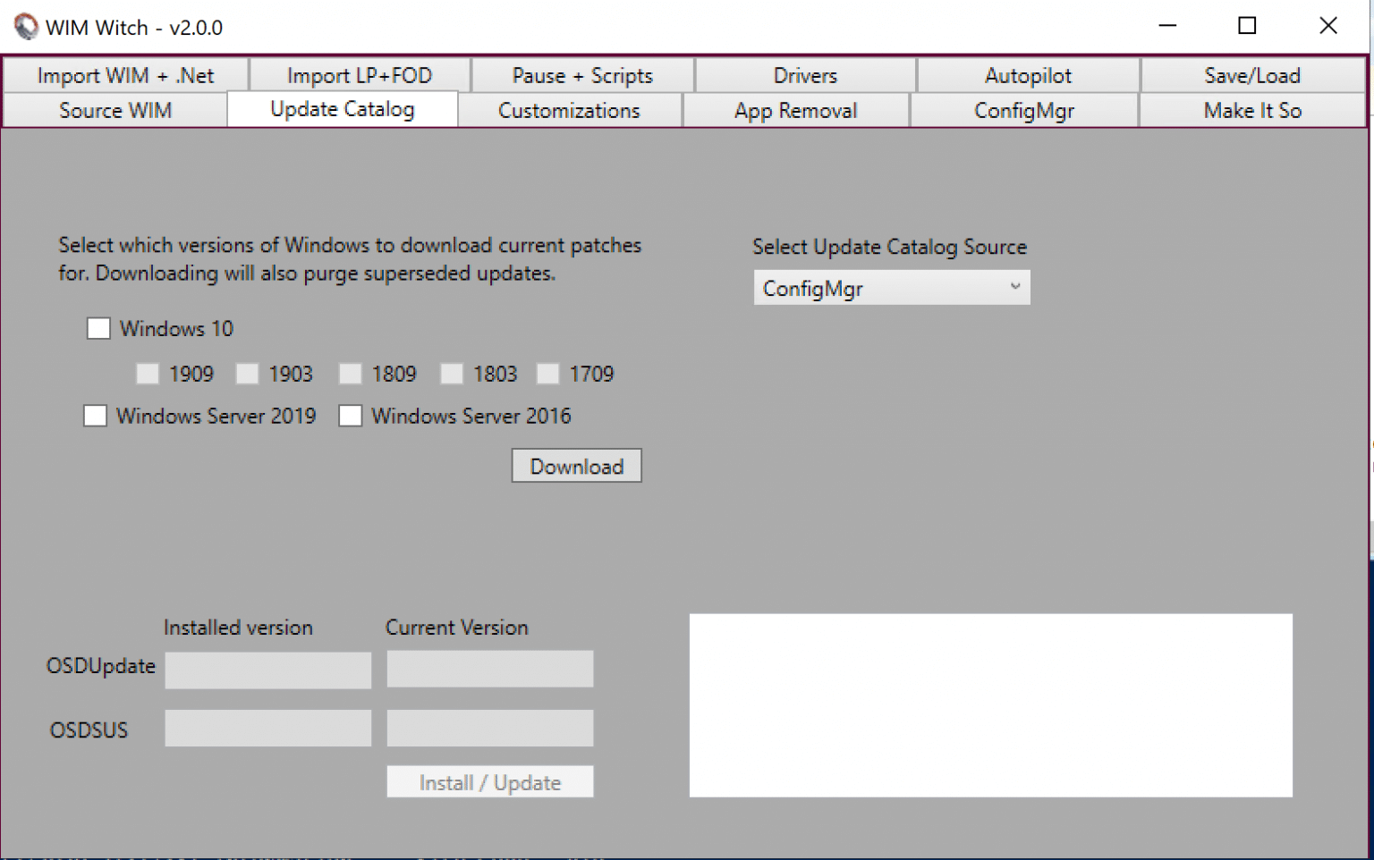 WIM Witch - MSEndpointMgr