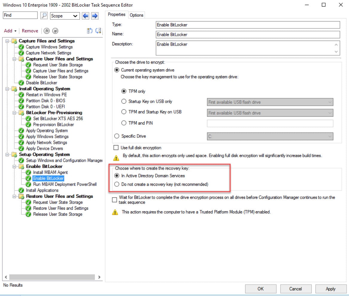 Goodbye MBAM - BitLocker Management in Configuration Manager - Part 3 ...