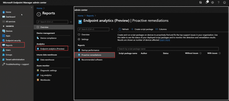 Endpoint Analytics Proactive Remediations - MSEndpointMgr