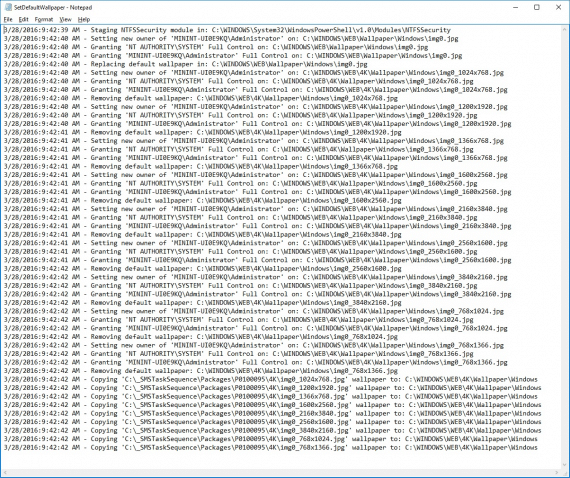 Set custom wallpaper in Windows 10 during OSD with ConfigMgr ...