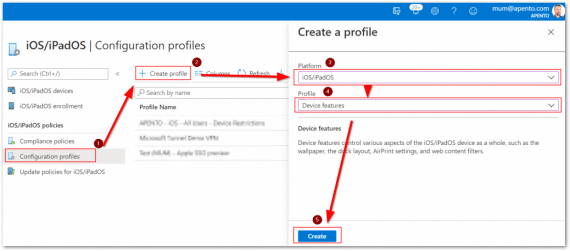 Enable Microsoft Enterprise Sso Plug In For Apple Devices Through Intune