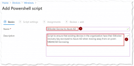 How to Migrate Bitlocker to Azure AD - MSEndpointMgr