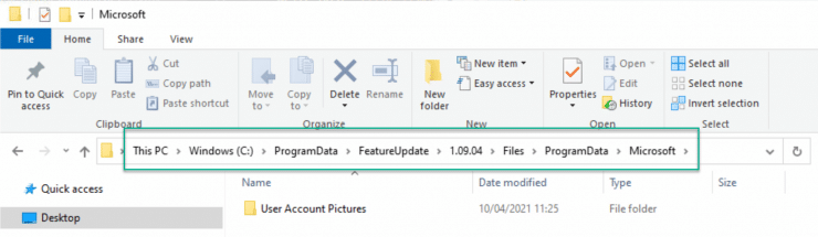 Running custom actions during a Windows 10 Feature Update with ...