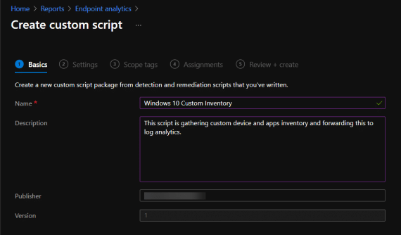 Enhance Intune Inventory data with Proactive Remediations and Log Analytics - MSEndpointMgr