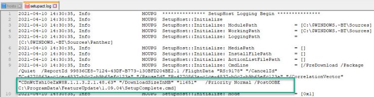 Running custom actions during a Windows 10 Feature Update with ...