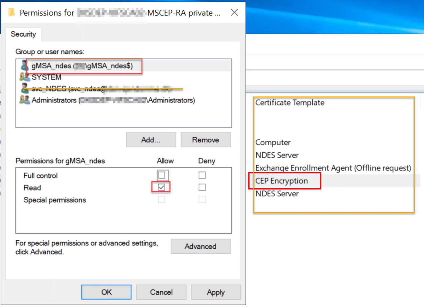 Securing SCEP/NDES for Intune with gMSA - MSEndpointMgr