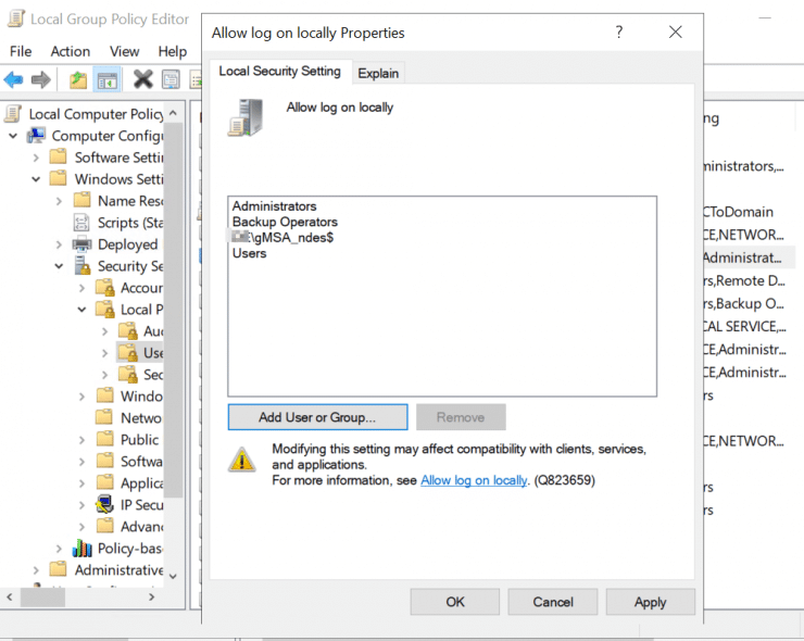 Securing SCEP/NDES for Intune with gMSA - MSEndpointMgr