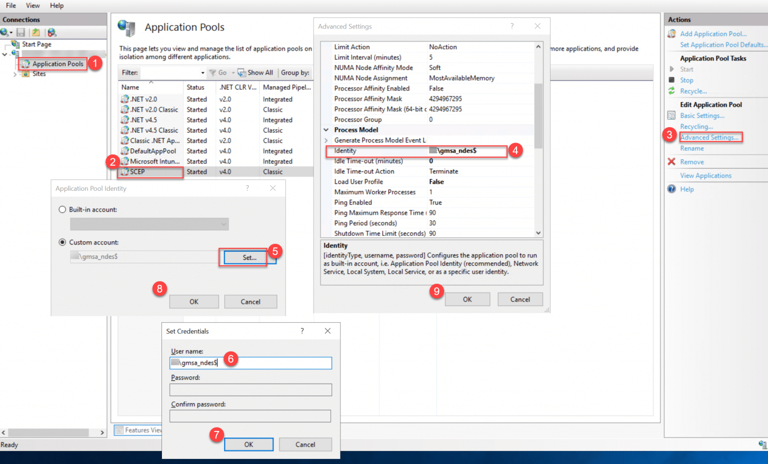 Securing SCEP/NDES for Intune with gMSA - MSEndpointMgr