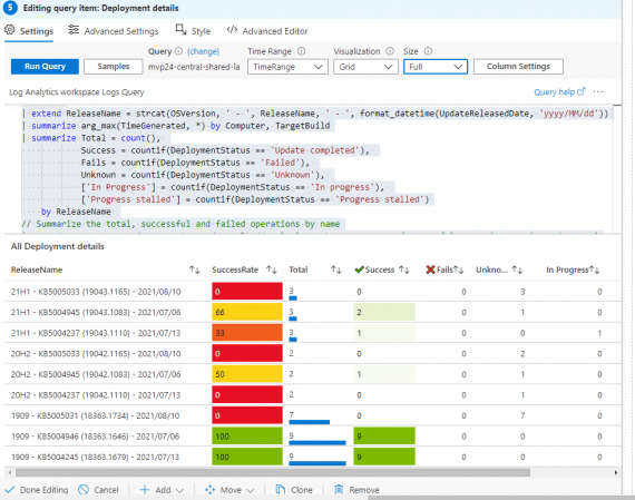 Log Analytics & Update Compliance - Building A Windows Update Dashboard ...