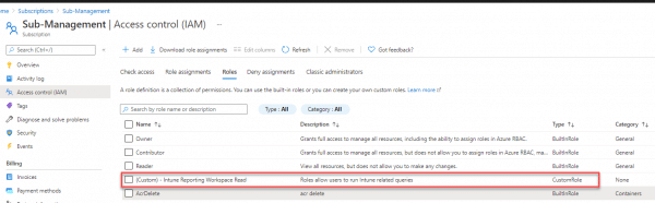Managing permissions for Log Analytics and Workbooks - MSEndpointMgr