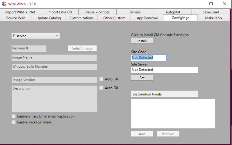 WIM Witch v3.3.0 - Remote Configuration Manager Integration - MSEndpointMgr