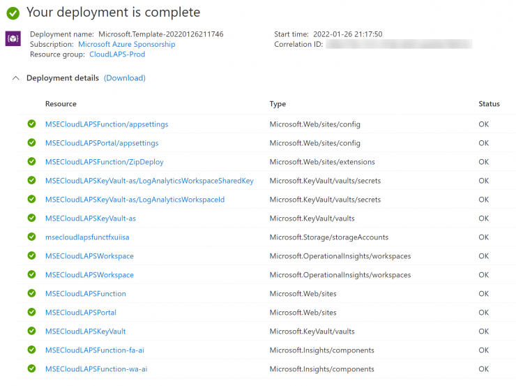 Update instructions for CloudLAPS 1.2.0 - MSEndpointMgr