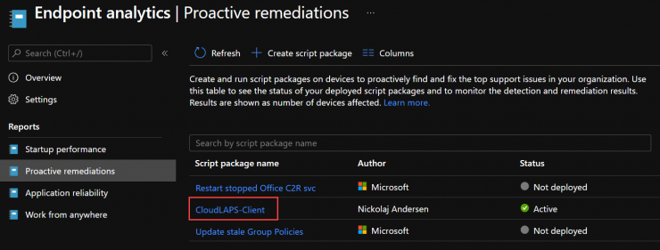Update instructions for CloudLAPS 1.2.0 - MSEndpointMgr