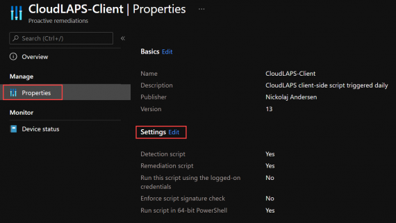 Update instructions for CloudLAPS 1.2.0 - MSEndpointMgr