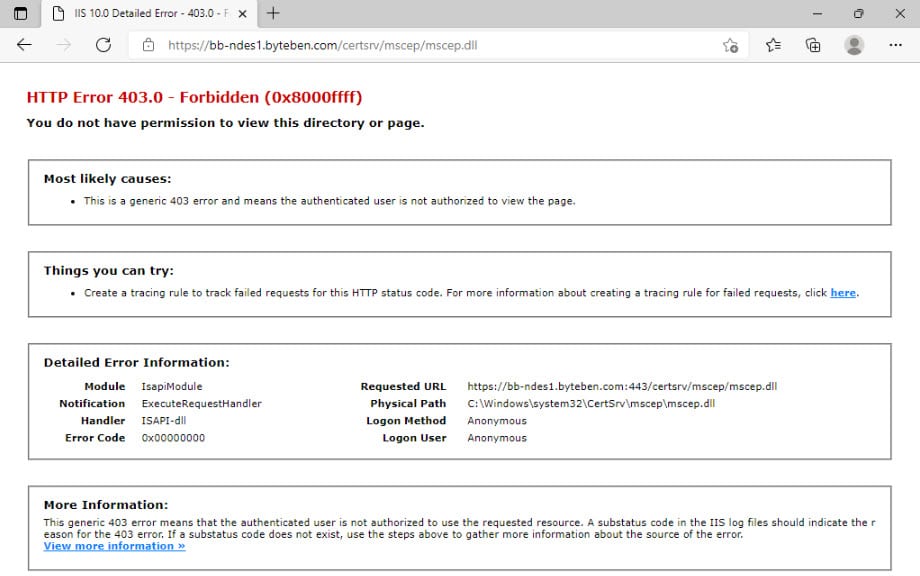 SSO to domain resources from Azure AD Joined Devices - The MEGA Series - Part 5 - Configure the ...