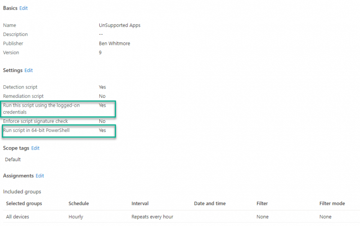 Use Proactive Remediations to pop a Toast Notification when Unsupported ...