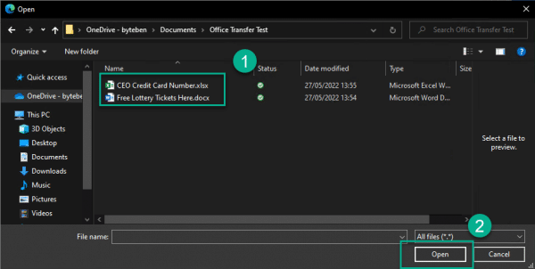 Block the Office File Transfer Endpoints to help prevent data leakage ...