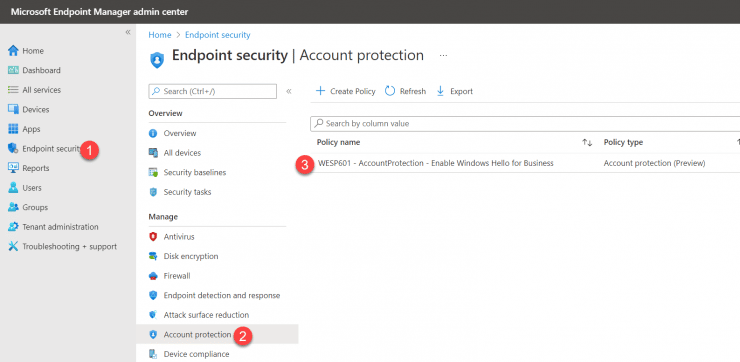 Manage Windows Hello for Business (WHfB) with Intune - MSEndpointMgr