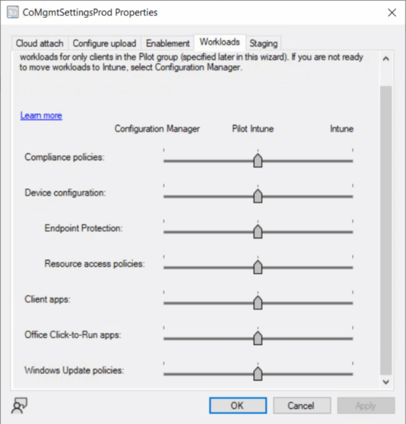 Co-management Workloads and Capabilities (Revisited)