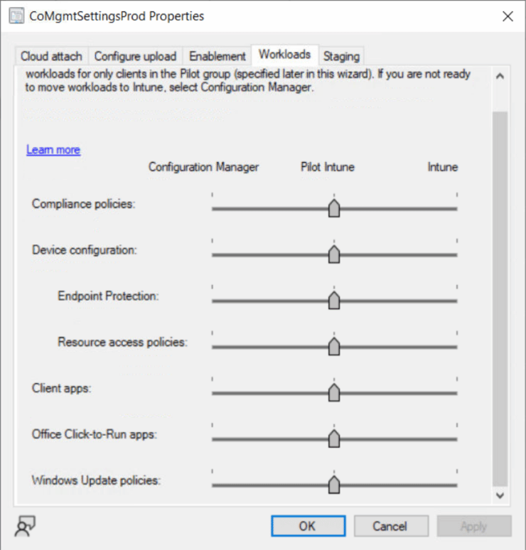 Co-management Workloads and Capabilities (Revisited)