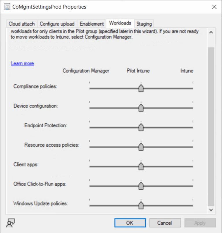 Co-management Workloads and Capabilities (Revisited)