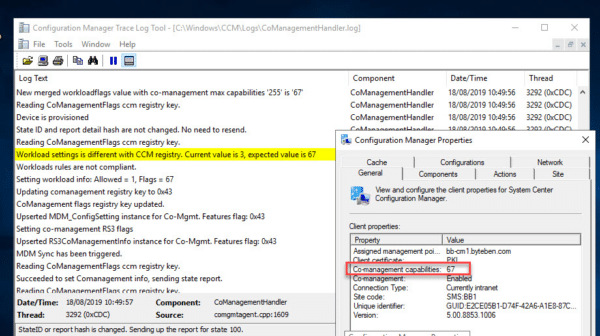 Co-management Workloads and Capabilities (Revisited)
