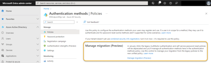Migrating to Authentication Methods Policies - Happy days! - MSEndpointMgr